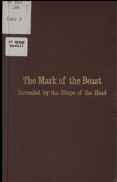 Lucilla Rebecca Hedley’s Mark of the Beast as Revealed by the Shape of ...